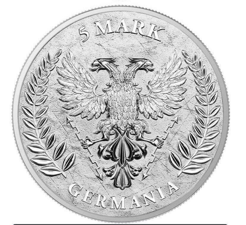 2020 Germania 1 Oz BU .999 Silver W/ COA & AirTite Capsule !! | eBay