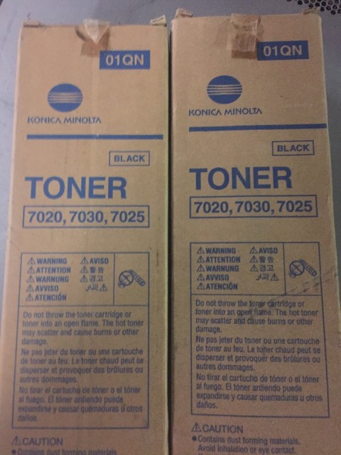 Genuine Konica Minolta Toner 01QN for 7020 7030 7025 for sale online | eBay