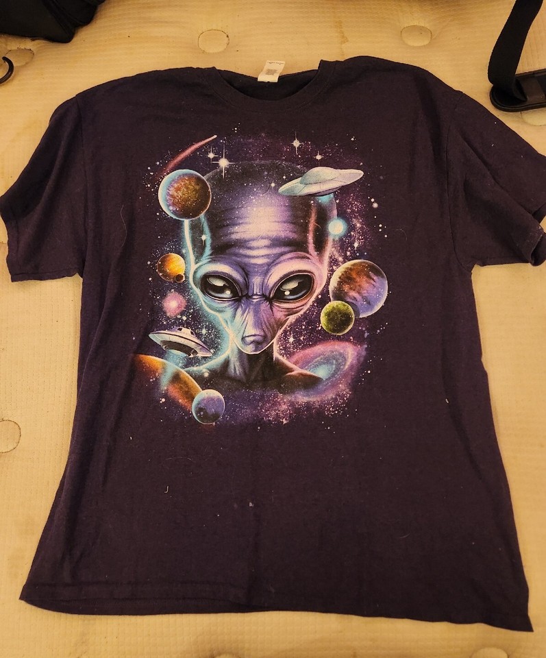 XL Big Head Aliens Exist Outer space Galactic Photorealistic Solar ...