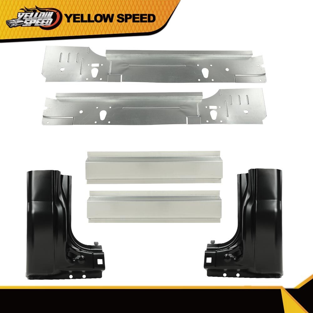 Fit For 99-17 Ford Super Duty Crew Cab Inner Rocker Panels And Cab ...