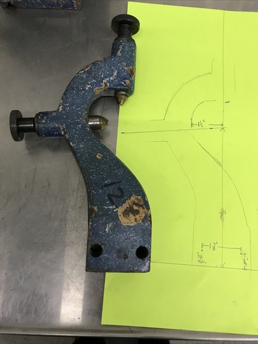 12" Lathe Follower Rest Unknown Brand Enco Grizzly south bend atlas ...