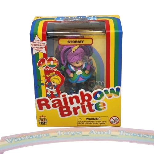CHEEBEE RAINBOW BRITE STORMY 40th ANNIVERSARY MINI FIGURE TOY NEW IN ...
