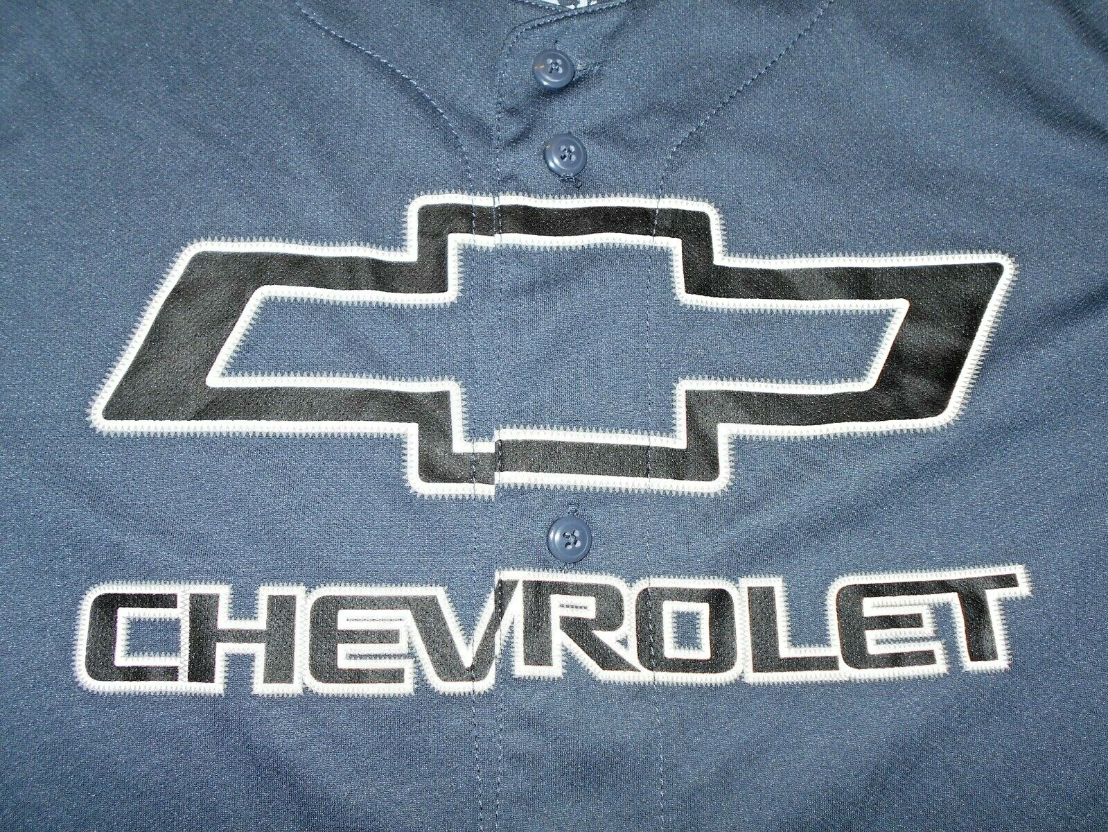 GM Chevrolet Chevy Strong #11 Button Down Baseball Jersey Shirt Mens ...