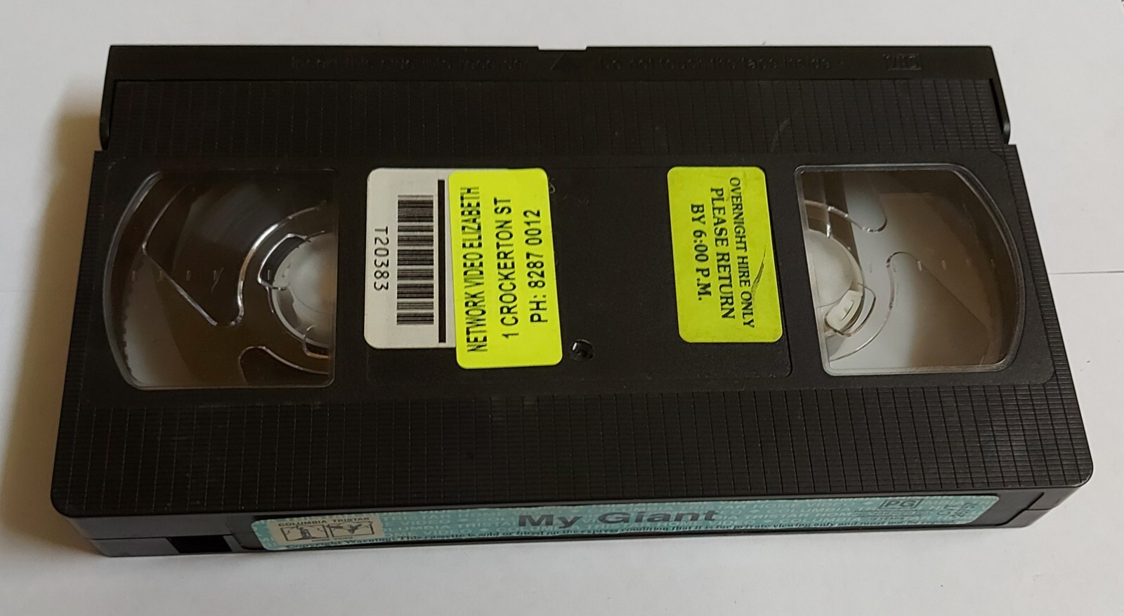 VHS MY GIANT • COMEDY • COLUMBIA TRISTAR HOME VIDEO | eBay Australia