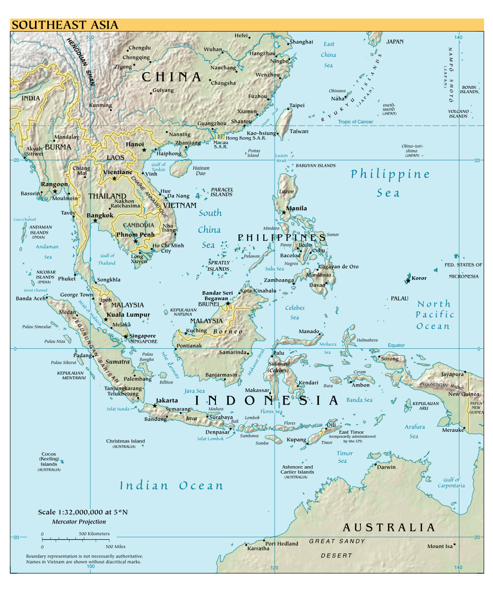 Political And Administrative Map Of India India Asia Maps Of India