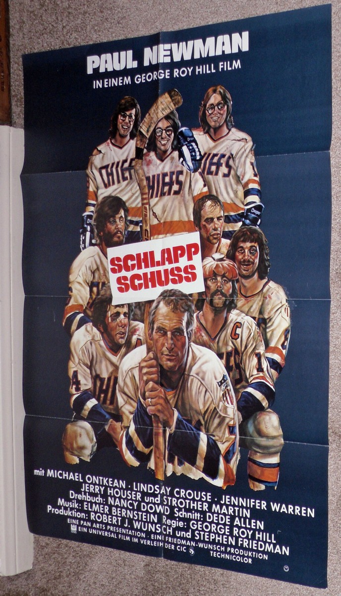 Slap Shot Movie Poster