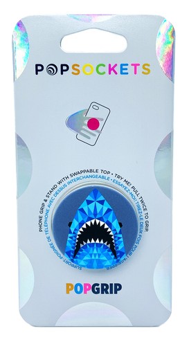 PopSockets Geometric Shark Ocean Sharks Phone Grip PopSocket Pop Socket ...