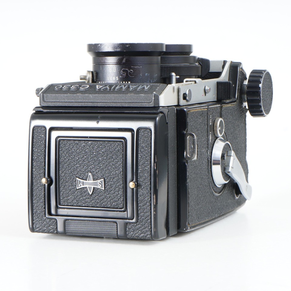 :[EX+] Mamiya C330 Professional 6x6 120 TLR Camera w/ Blue Dot 80mm f/2 ...