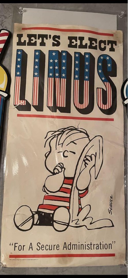 Peanuts Vintage Linus Poster | eBay