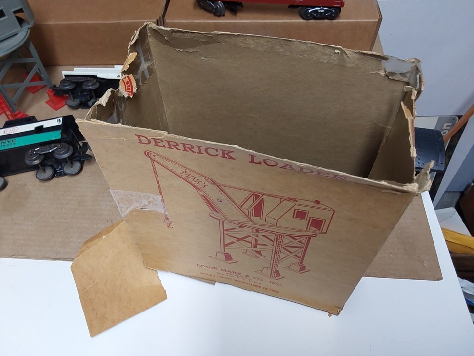 Marx train set 32355 double layer boxed set with Accessories | eBay