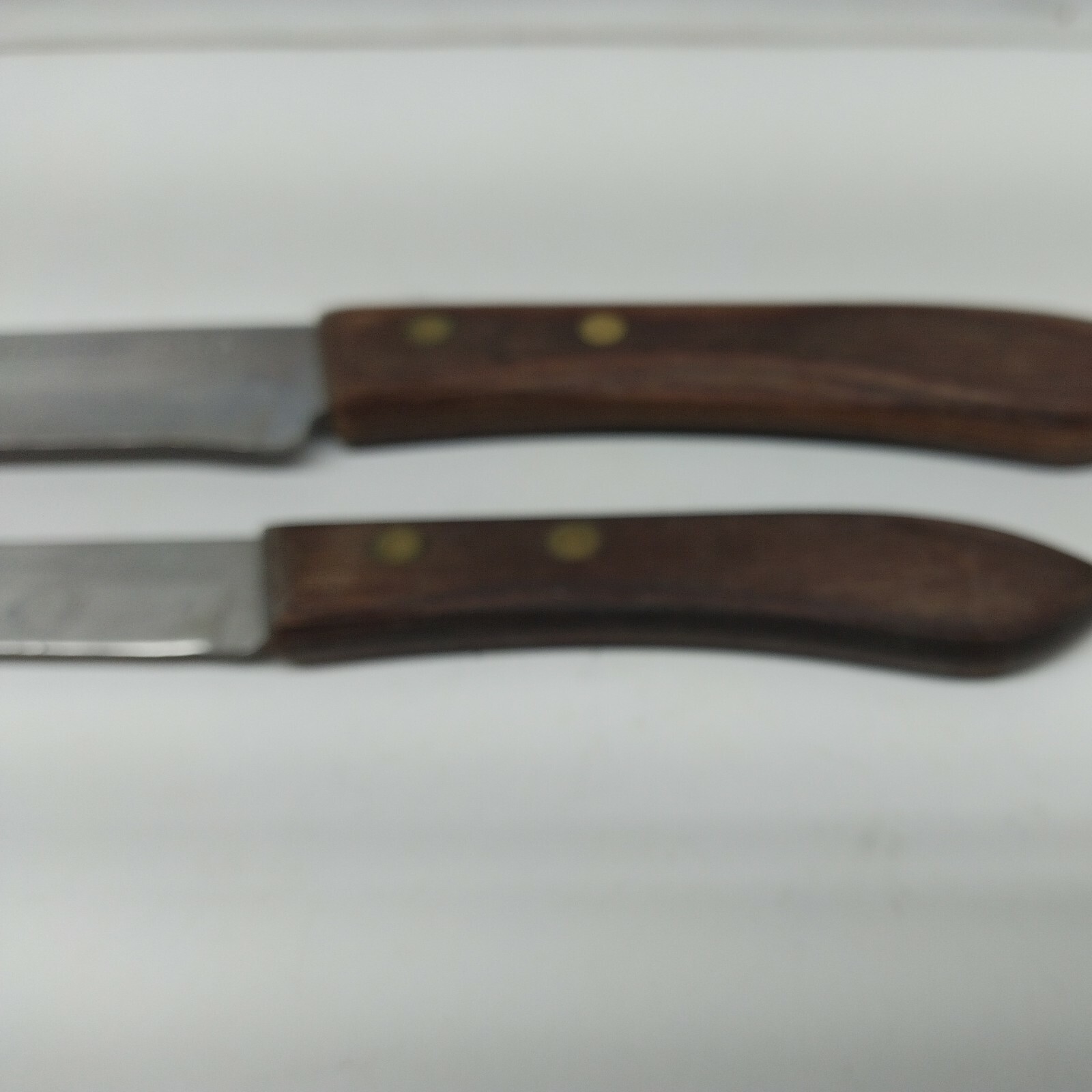 Pair Vintage Ekco Stainless Steel 8" Straight & 4.5" Serrated Knives ...