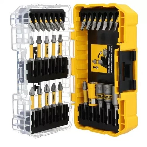 DEWALT MAXFIT ULTRA 1/4 in. Hex Steel Screwdriving Bit Set (30-Piece ...