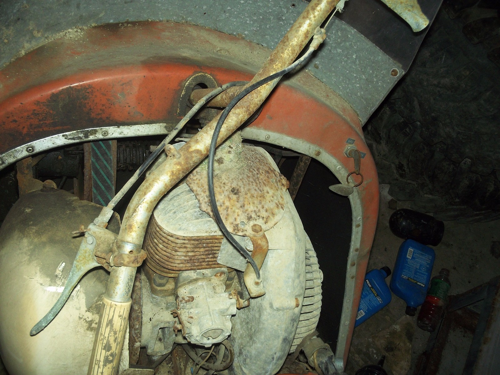 Yukon King vintage snowmobile rough patina barn find rat rod sled one ...