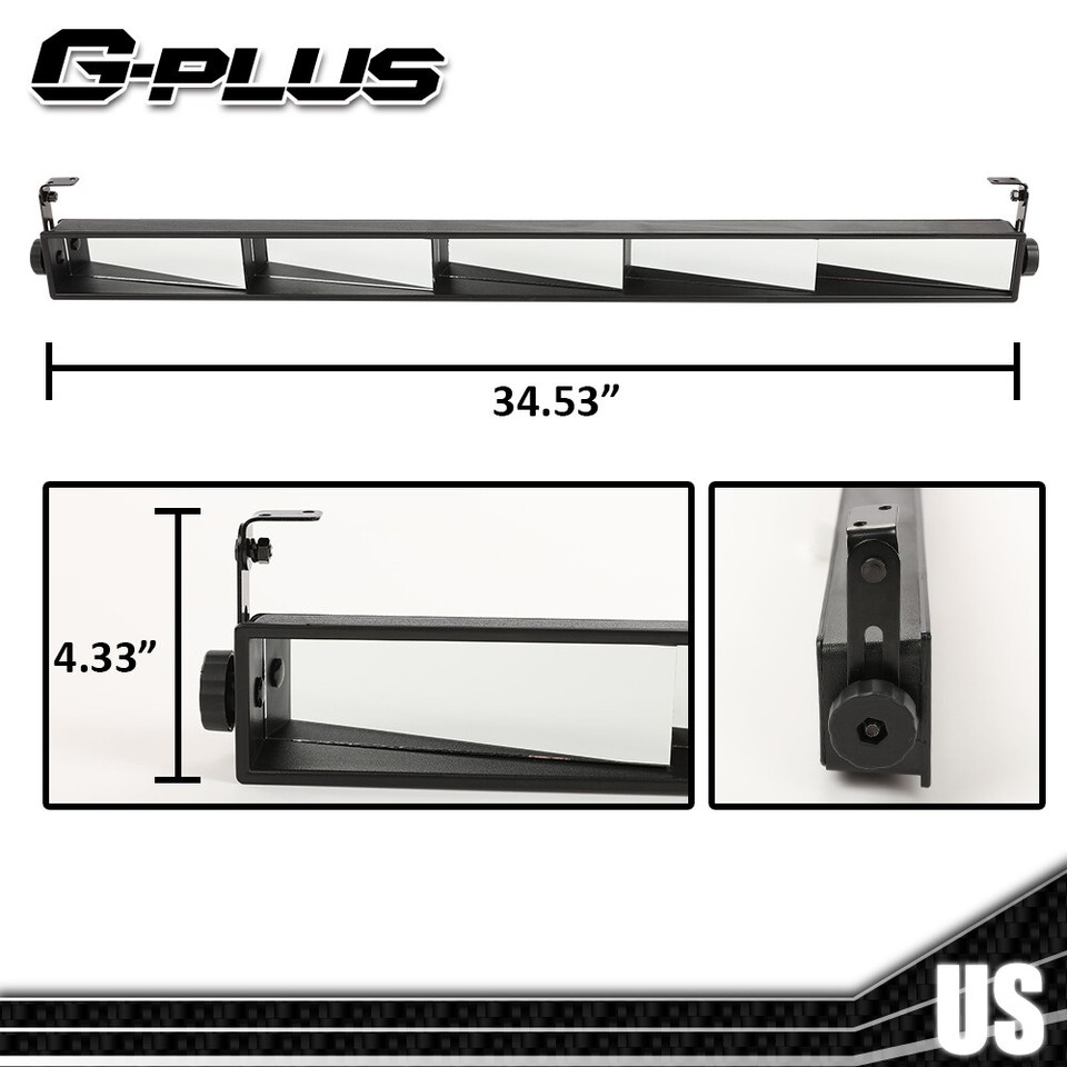 Universal 5 Panel Wink Rear View Mirror Fit For EZGO Yamaha Club Car ...