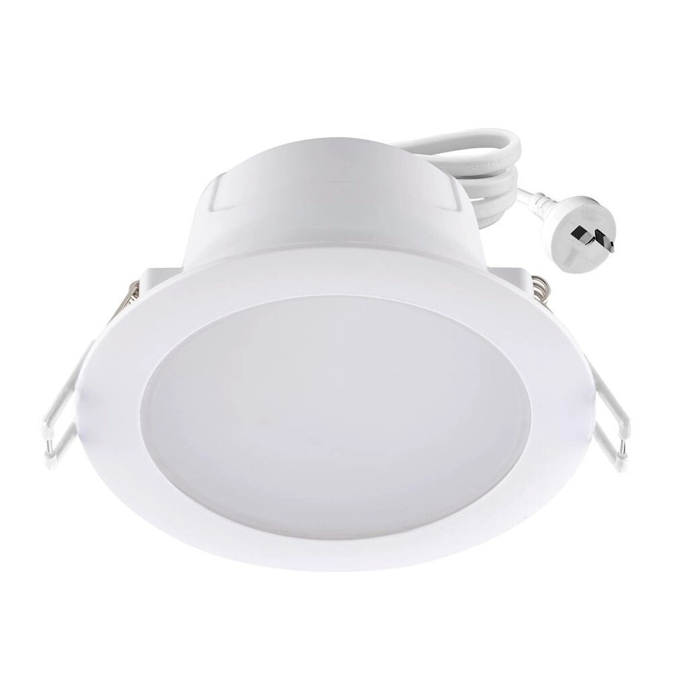 10X 12W 90mm Cut out LED Downlights Tri-color Changeable AU Plug ...
