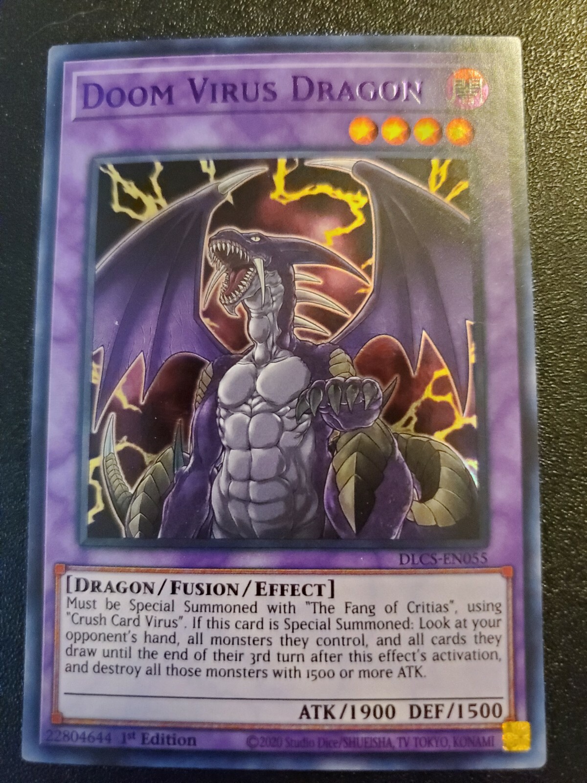 Yugioh Doom Virus Dragon