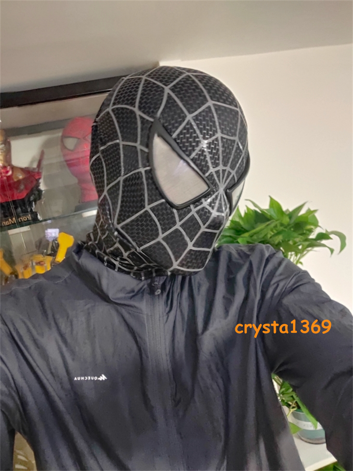NEW Toby Classic Spider-man Helmet Halloween Cosplay 3D Mask Helmet ...