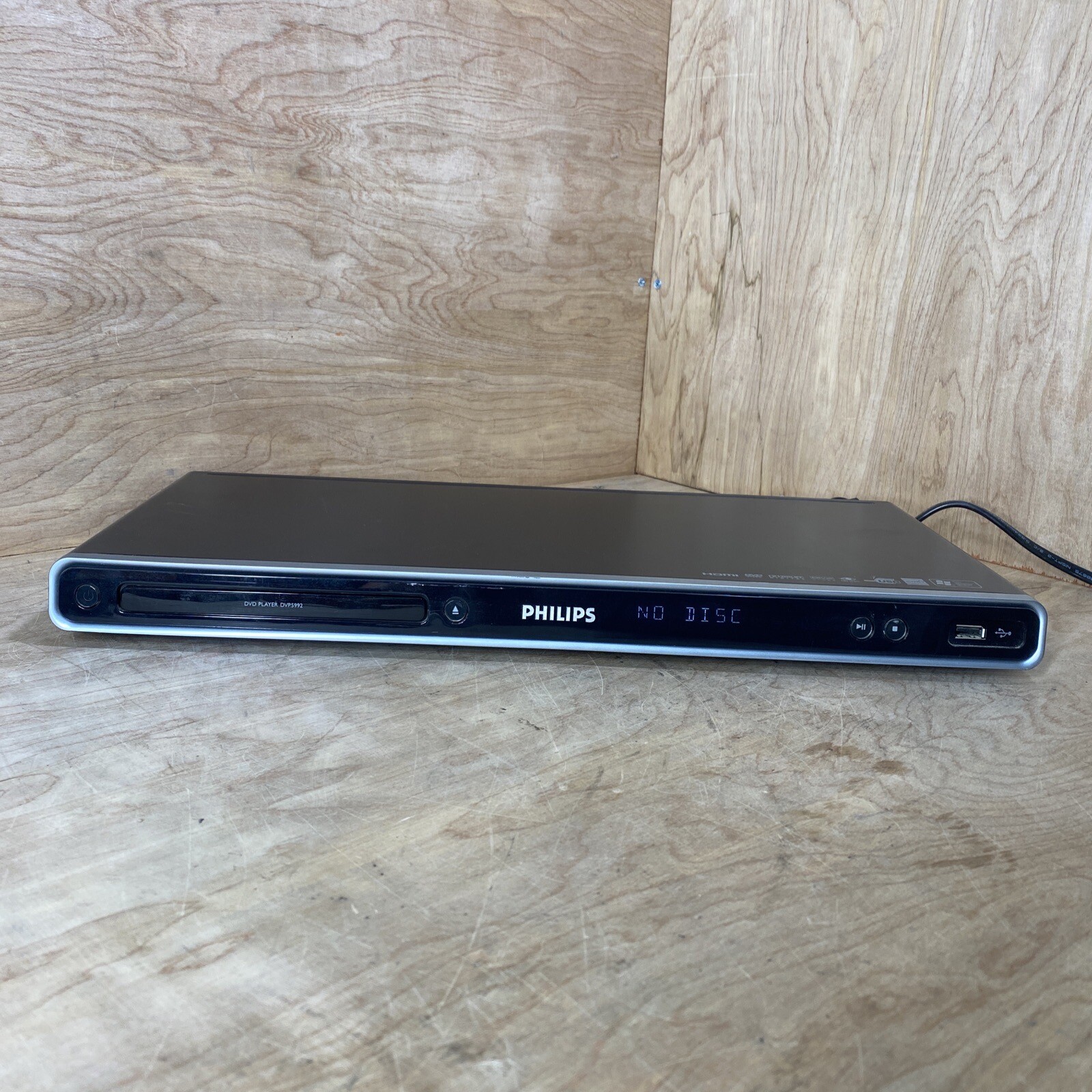 Philips DVP5992 1080p HDMI DVD Player NO Remote Control TESTED WORKING ...