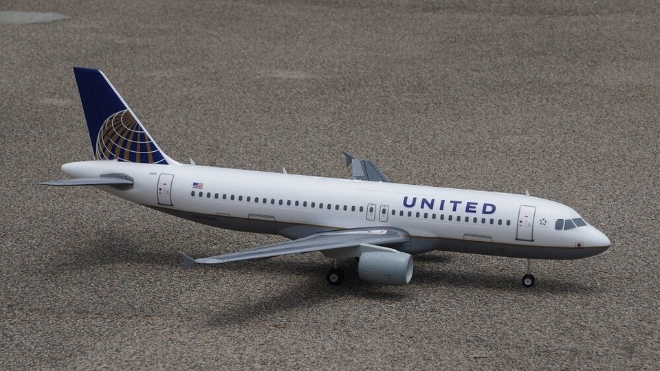 1:30 Scale A320 NEO Twin 50mm EDF 1086mm Wingspan EPO RC Airliner PNP ...