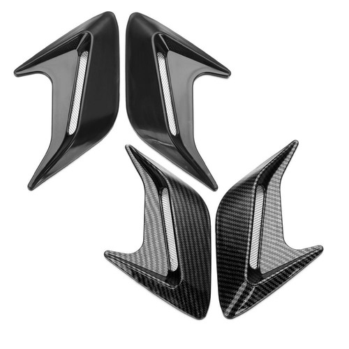 PCS Decoration Auto Air Flow Intake Simulation Car Stickers Side Vent ...