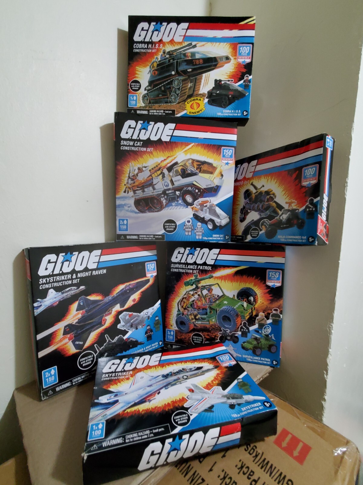 GI Joe Construction Play Set Toy includes Military Vehicle Lot of 6 | eBay