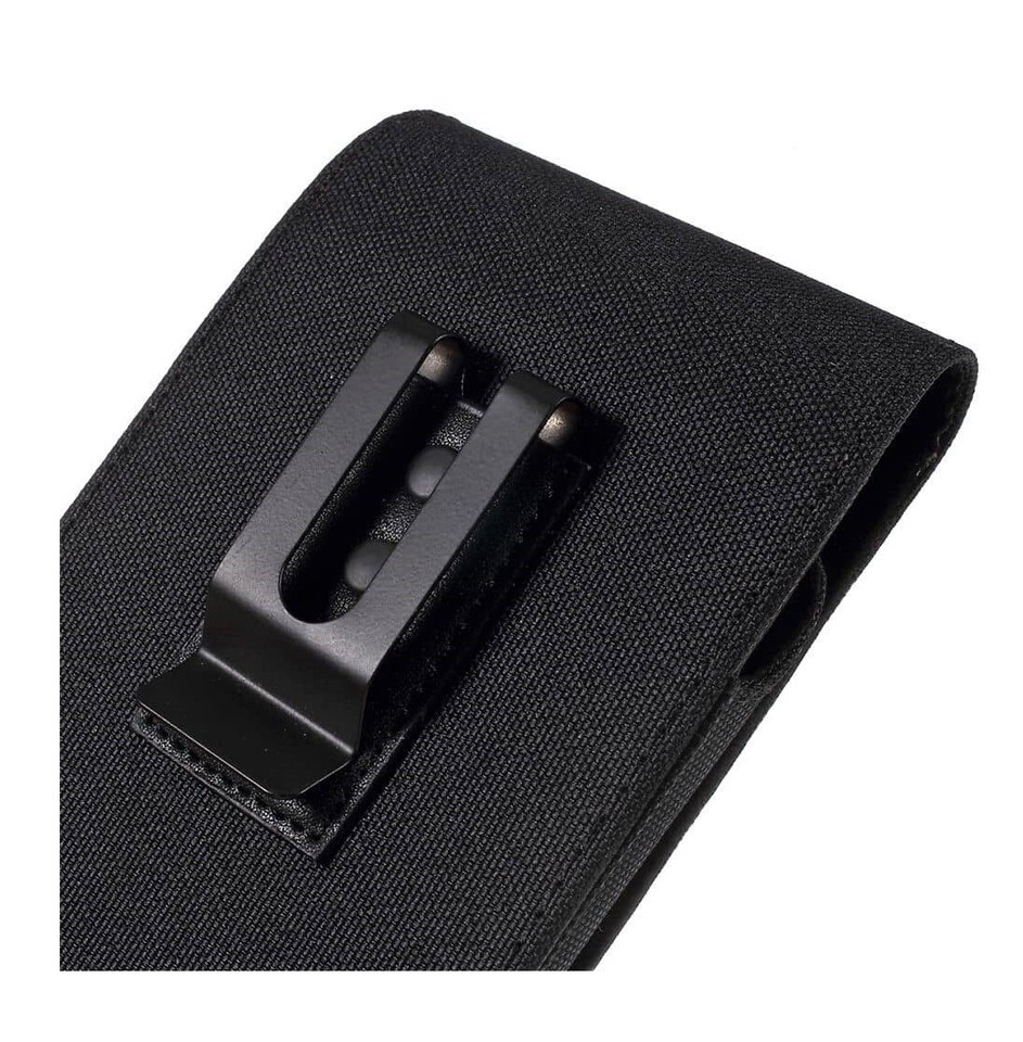 para teXet TM-5003 Funda Cinturón Clip Metálico Tarjetero Vertical Textil y Piel | eBay