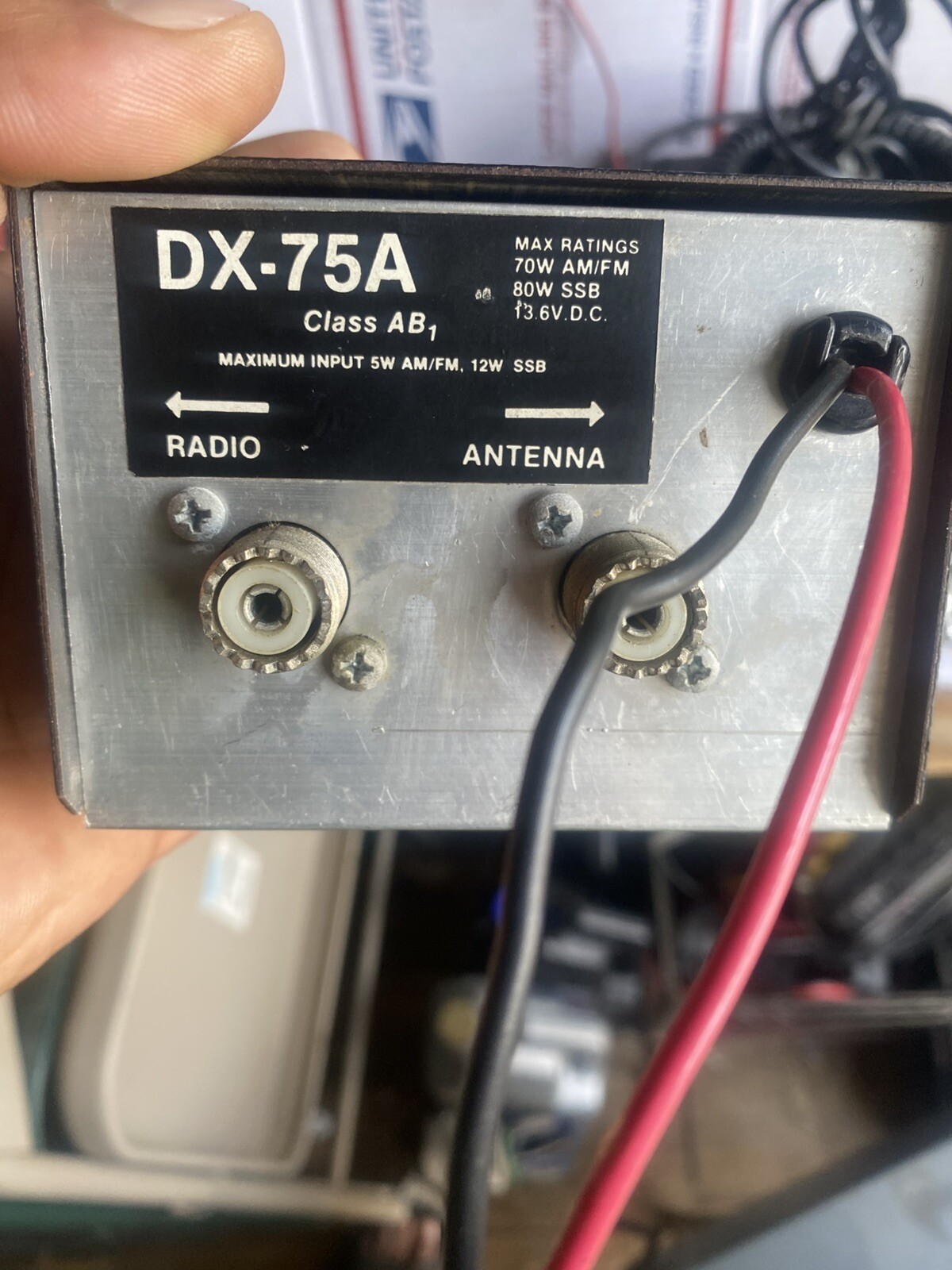 DX-75A Linear Power Amplifier 80W SSB/CB Ham Radio MRF455 WORKING | eBay