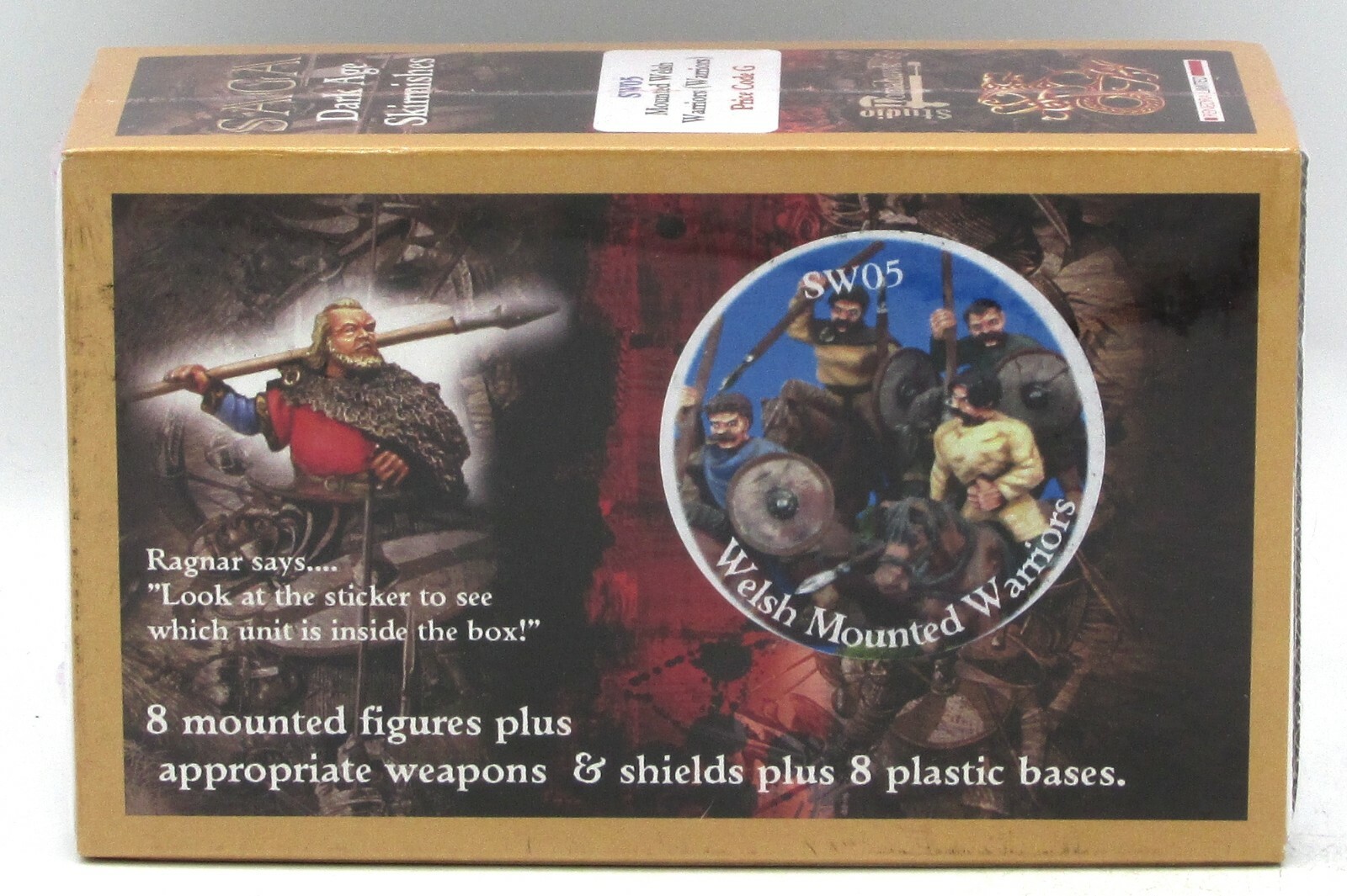 SAGA SW05 Mounted Welsh Warriors (Reinforcement Box) Dark Age ...