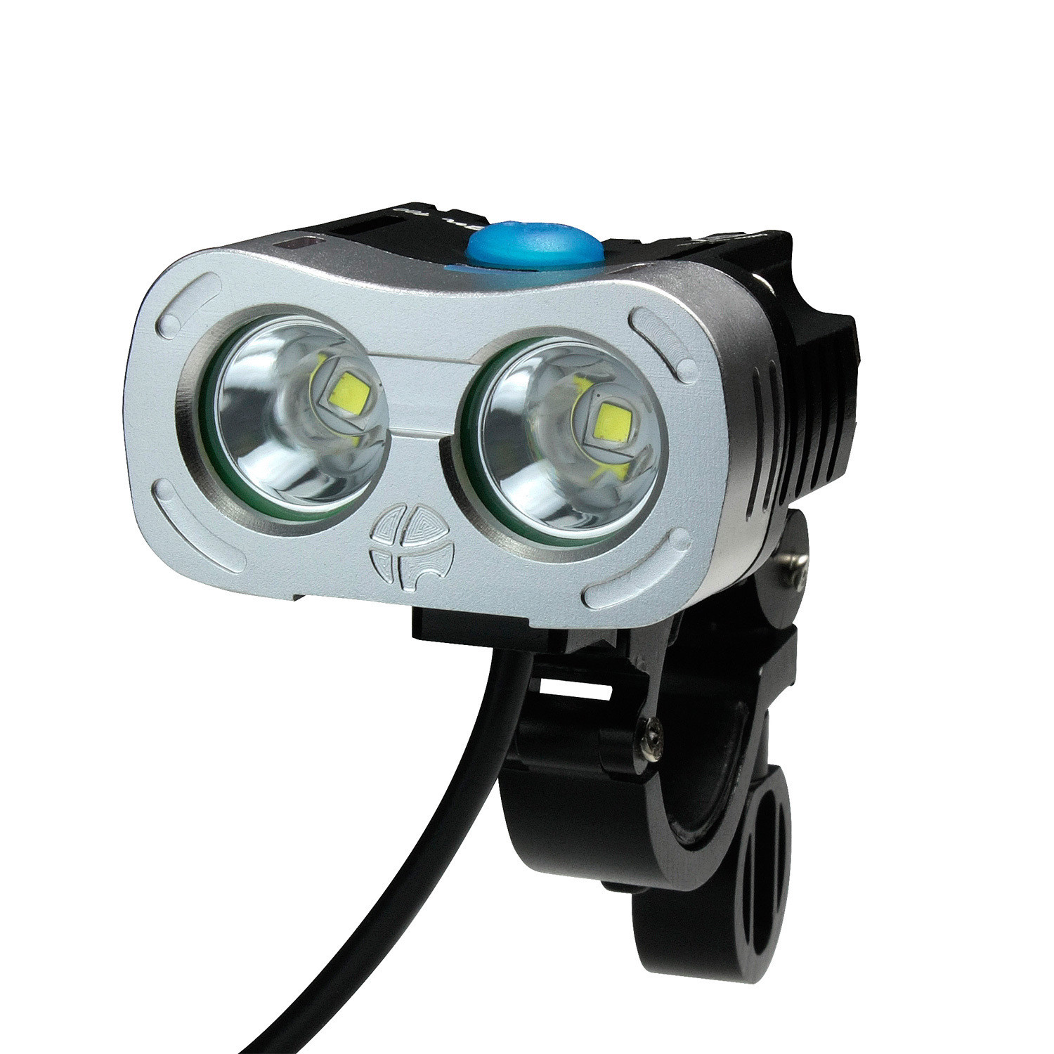 Xeccon 2000 Lumen 4 mode CREE LED Bike light with strobe - 7.8Ah ...