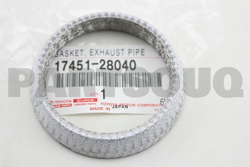 1745128040 Genuine Toyota GASKET, EXHAUST PIPE 17451-28040 | eBay