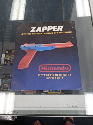 Nintendo Entertainment System Zapper Manual ONLY Instructions Booklet ...