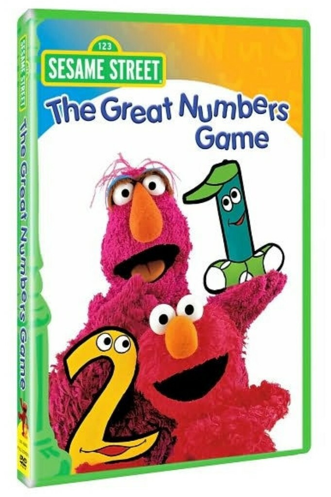 Sesame+Street+-+The+Great+Numbers+Game+%28DVD%2C+2001%29 for sale ...