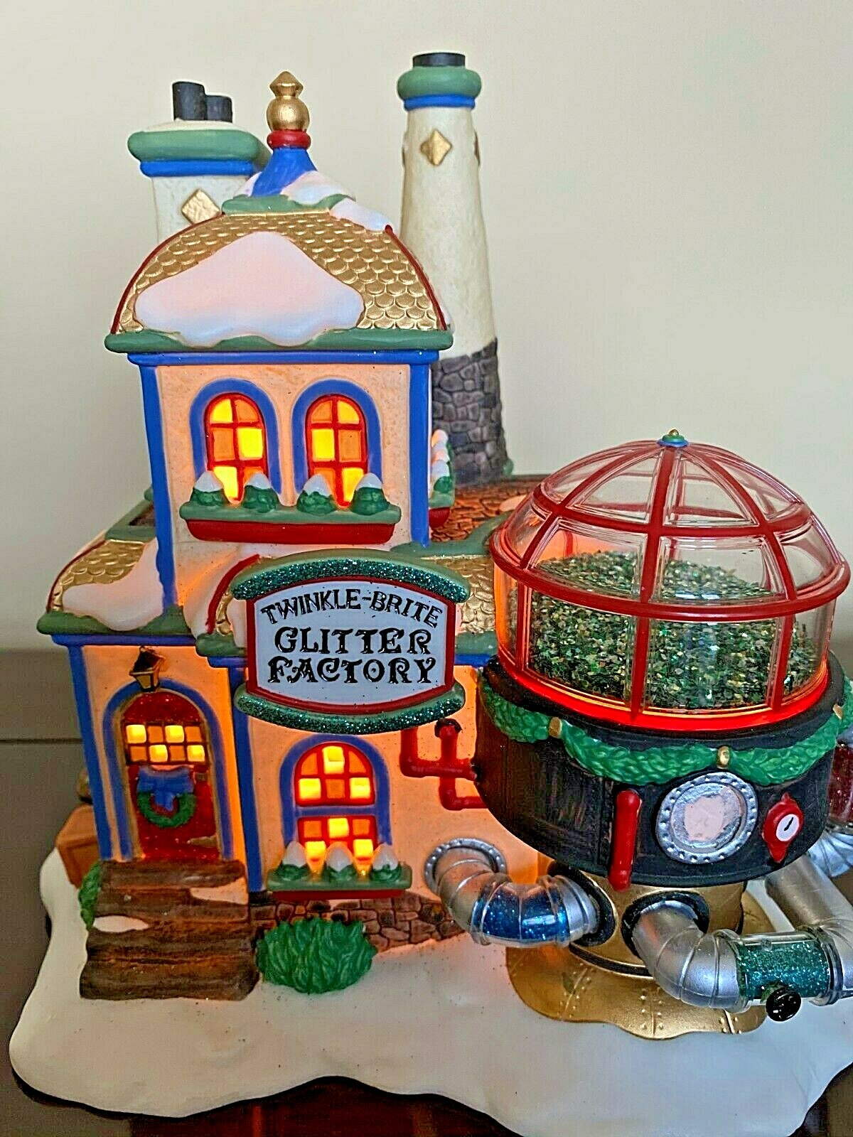 Department 56 North Pole Series - Twinkle Brite Glitter Factory FREE ...