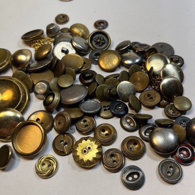 The Finest Vintage Metal Buttons