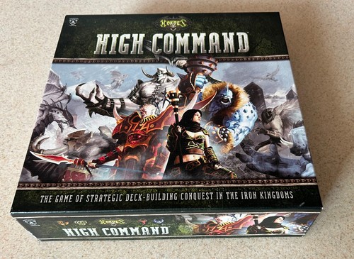 HORDES HIGH COMMAND Card Game (2013 Privateer Press Games) -- Complete ...