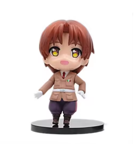 1 Pcs Anime Axis Powers Action Figures Feliciano Varga Ludwig Kiku ...