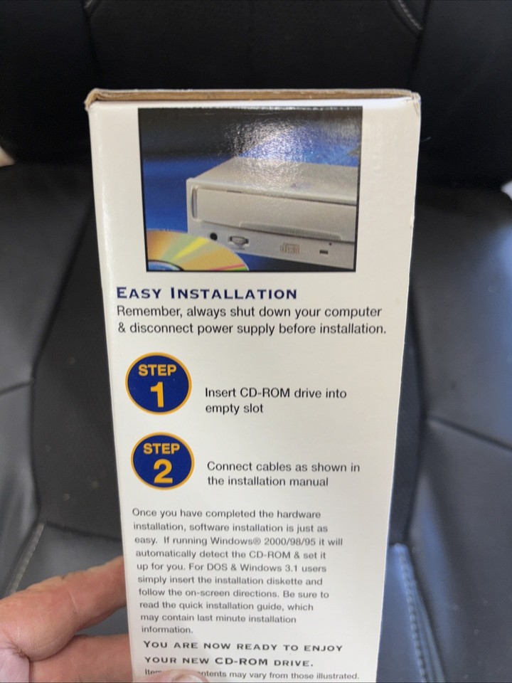 Hi-VAL CD-ROM Drive Kit 56X MAX Lightning Speed Super-Fast Access ...