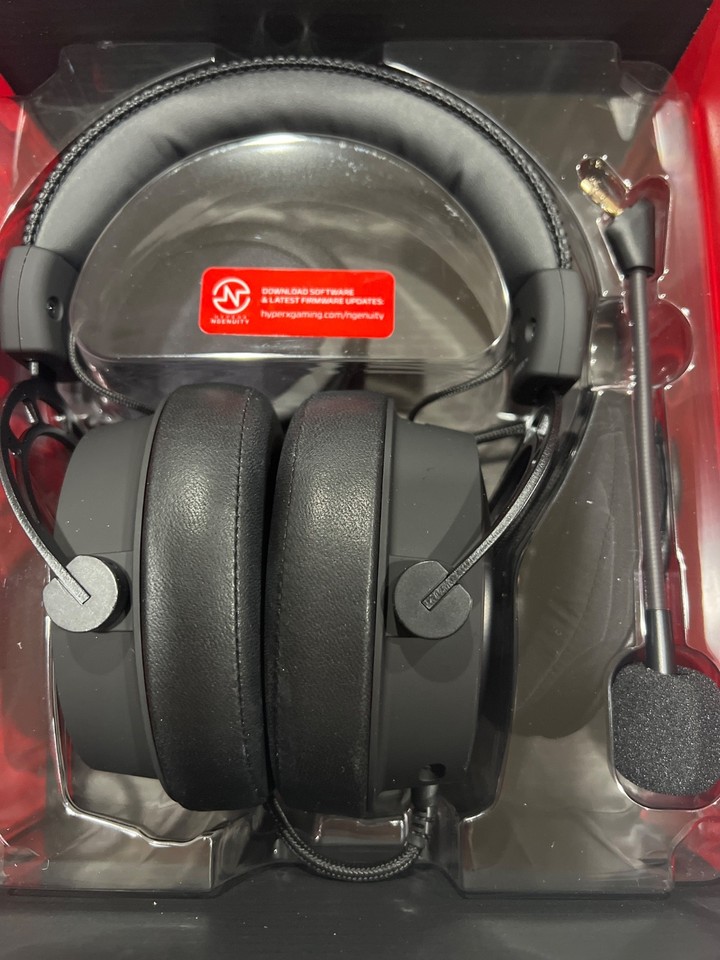 HyperX Cloud Alpha S Wired Over-Ear Gaming Headset - Black/black NEW OPEN Box | eBay