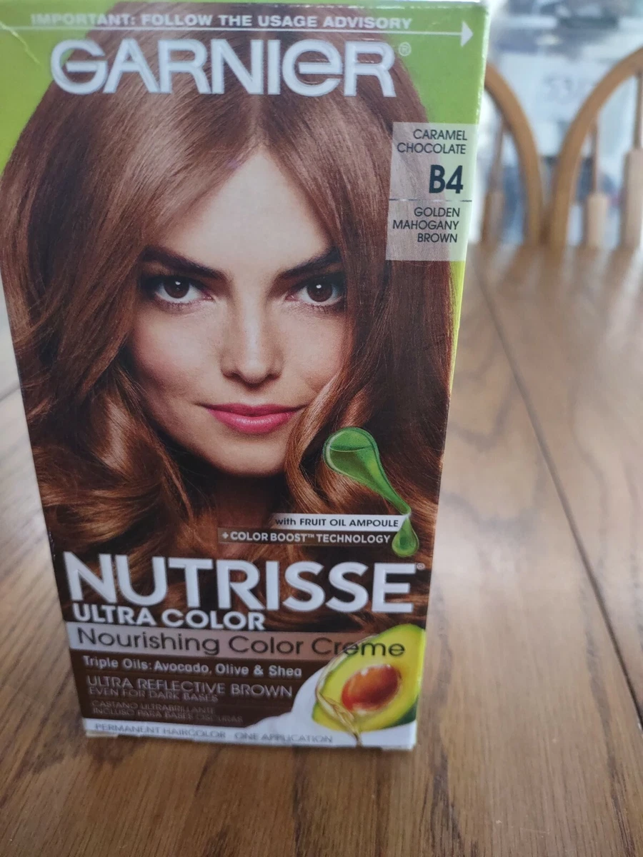 Caramel Brown Hair Dye Box