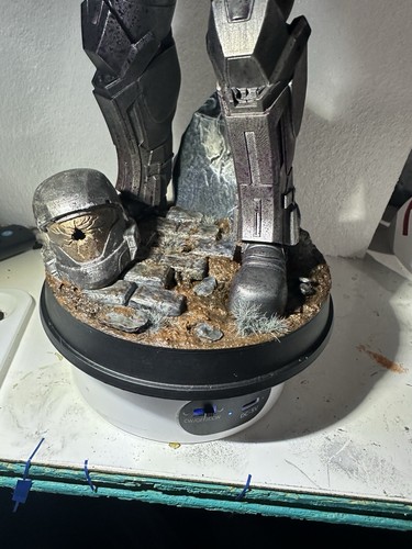 1/12 Scale 6” Halo ODST Elite Blood Splattered Spartan Statue (Made To ...