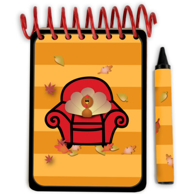 Handcrafted THANKSGIVING Handy Dandy Notebook | eBay