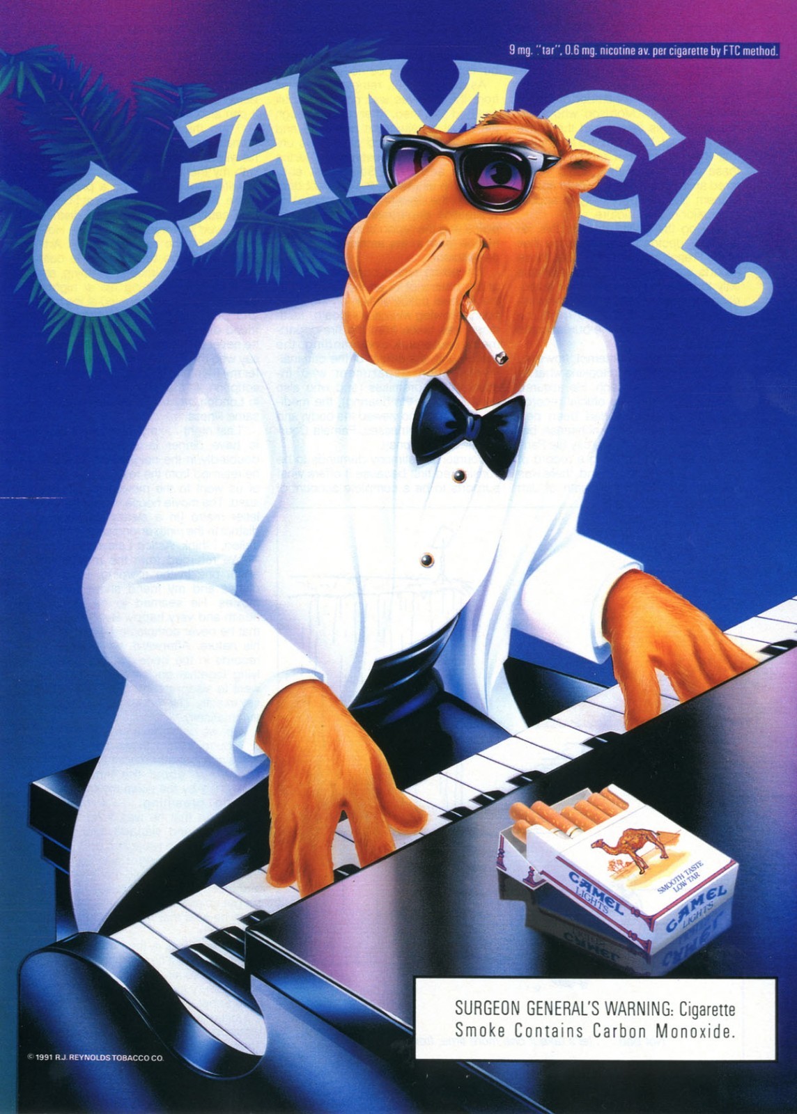 Camel Cigarettes Promotional Poster | eBay