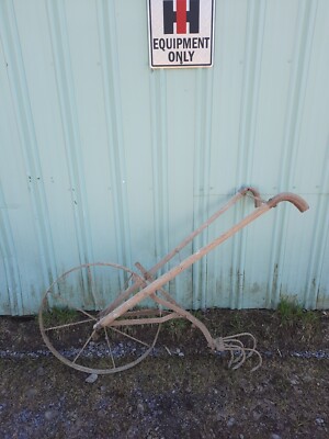 Antique Cultivator Push Plow - All Original Parts | eBay