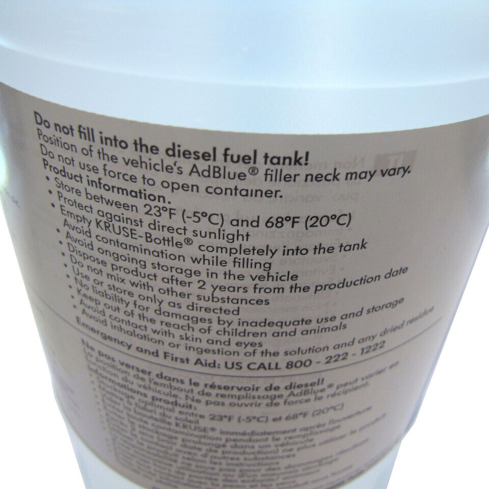AdBlue Diesel Emissions Fluid for SCR - 1/2 gallon bottles LR072258 | eBay