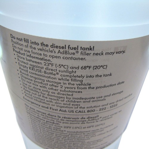 AdBlue Diesel Emissions Fluid for SCR - 1/2 gallon bottles LR072258 | eBay