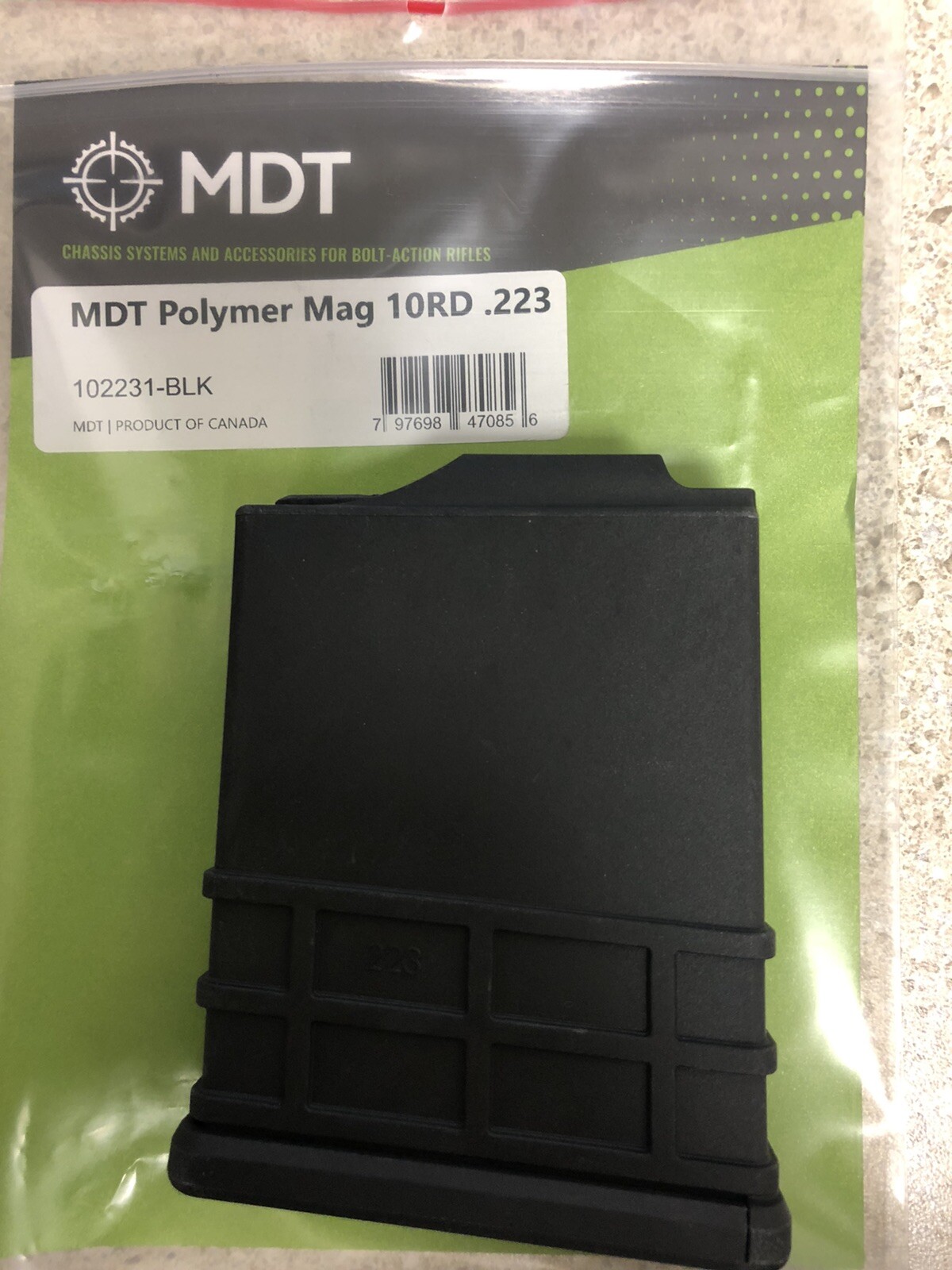 MDT AICS 223/300 ACC 10 Round Mag. Fits Bolt Action Rifle for sale ...