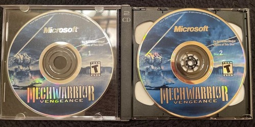 Microsoft Mechwarrior 4 Vengeance (PC, 2000) CD-ROM game | eBay
