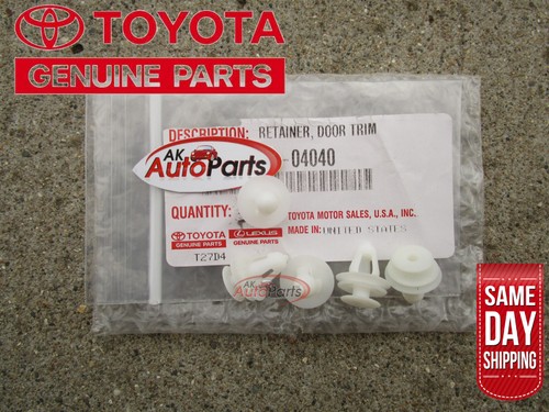 95 - 00 TOYOTA TACOMA INTERIOR DOOR PANEL TRIM RETAINER CLIPS QTY 5 OEM ...