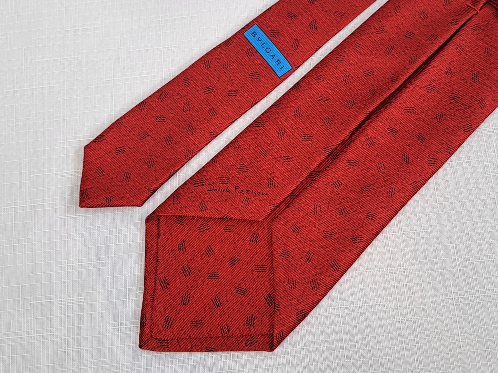 BVLGARI Davide Pizzigoni geometric repeat pattern sil… - Gem