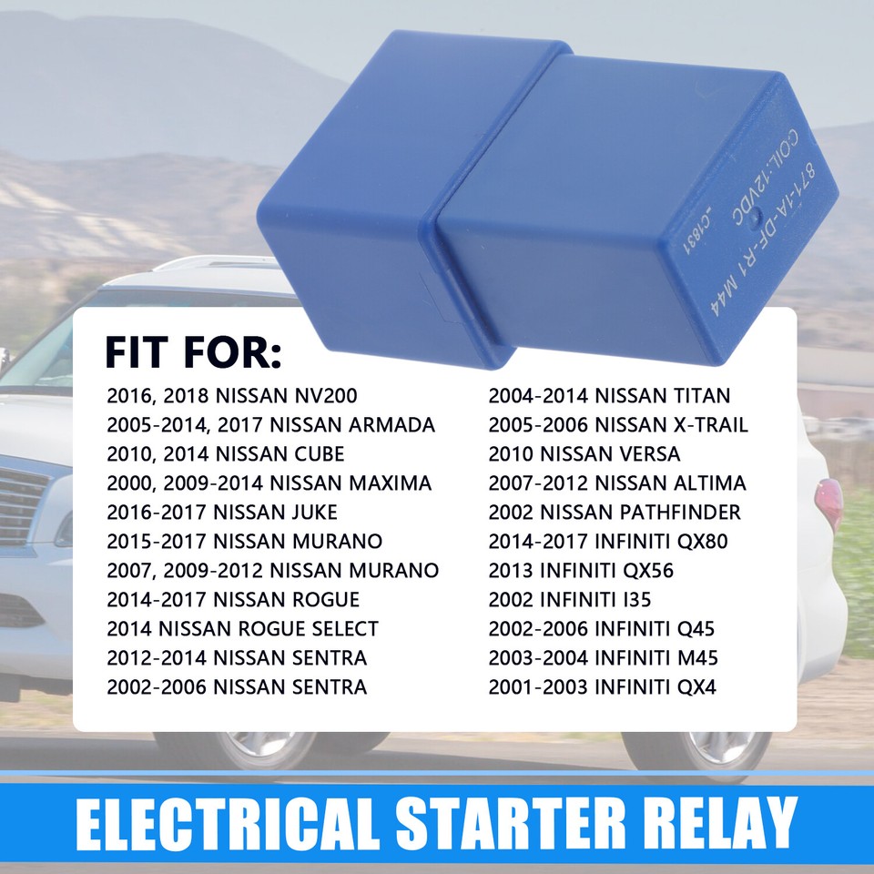 Electrical Starter Relay Fit for Nissan Infiniti 2000-2018 25230-79917 ...